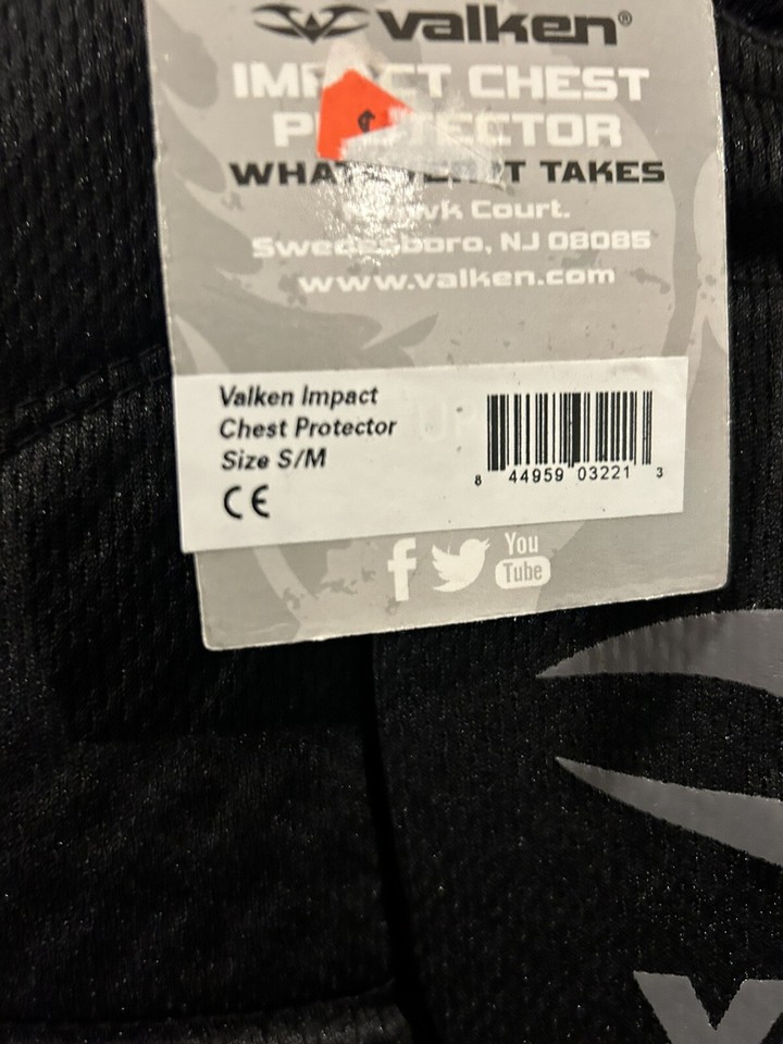 NEW!! Impact Chest Protector For Paintball - Black - Small/Medium | eBay