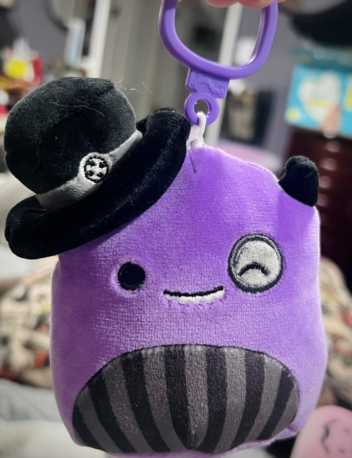 4 x Squishmallows 3.5” Clip On EARWORM BRIDGETTE EMILY EPONINE ...