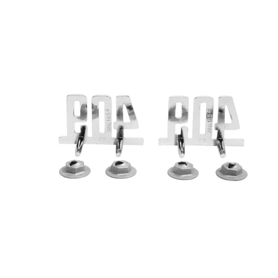 1965 65 Chevy Impala Front Fender 409 Emblems Pair | eBay