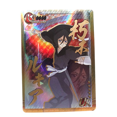 Bleach UR Rukia Kuchiki UR Holo Foil Anime Collectible Trading Card ...