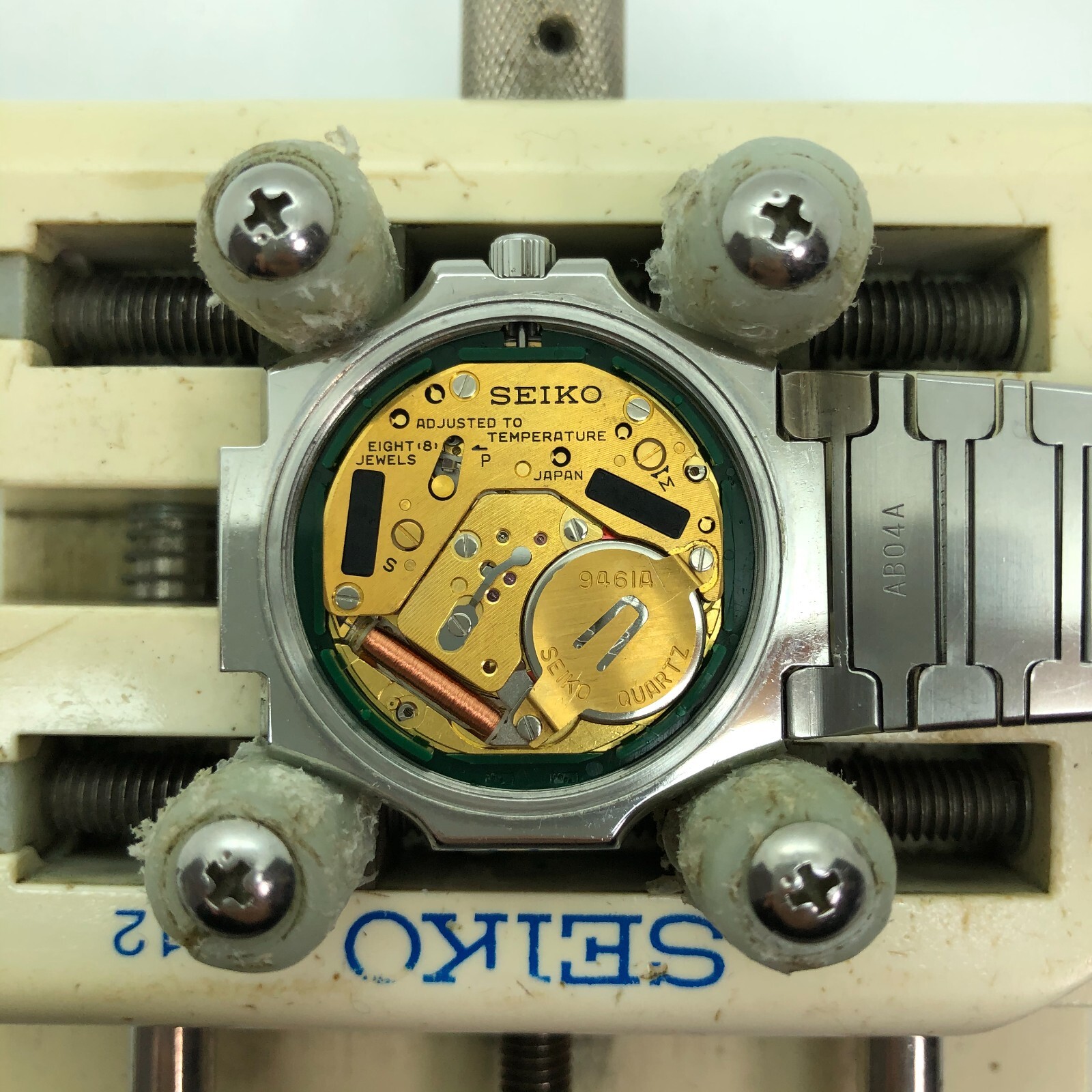 [w1461] SEIKO CREDOR Gerald Genta 9461-5010 All original New battery ...