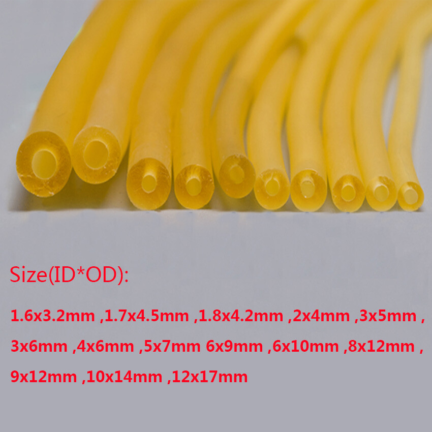 Lyumo 6x9mm Rubber Tube Tubing For Slingshot Catapult 3070 3080 3090