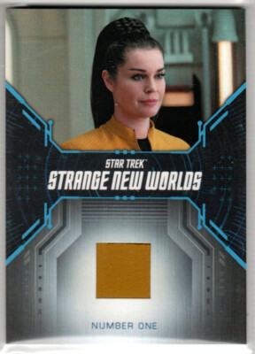 STAR TREK SNW STRANGE NEW WORLDS S1 RC13 REBECCA ROMIJN NUMBER ONE ...