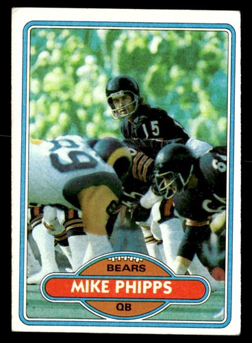 Mike Phipps 1980 Topps Card #422 Chicago Bears | eBay