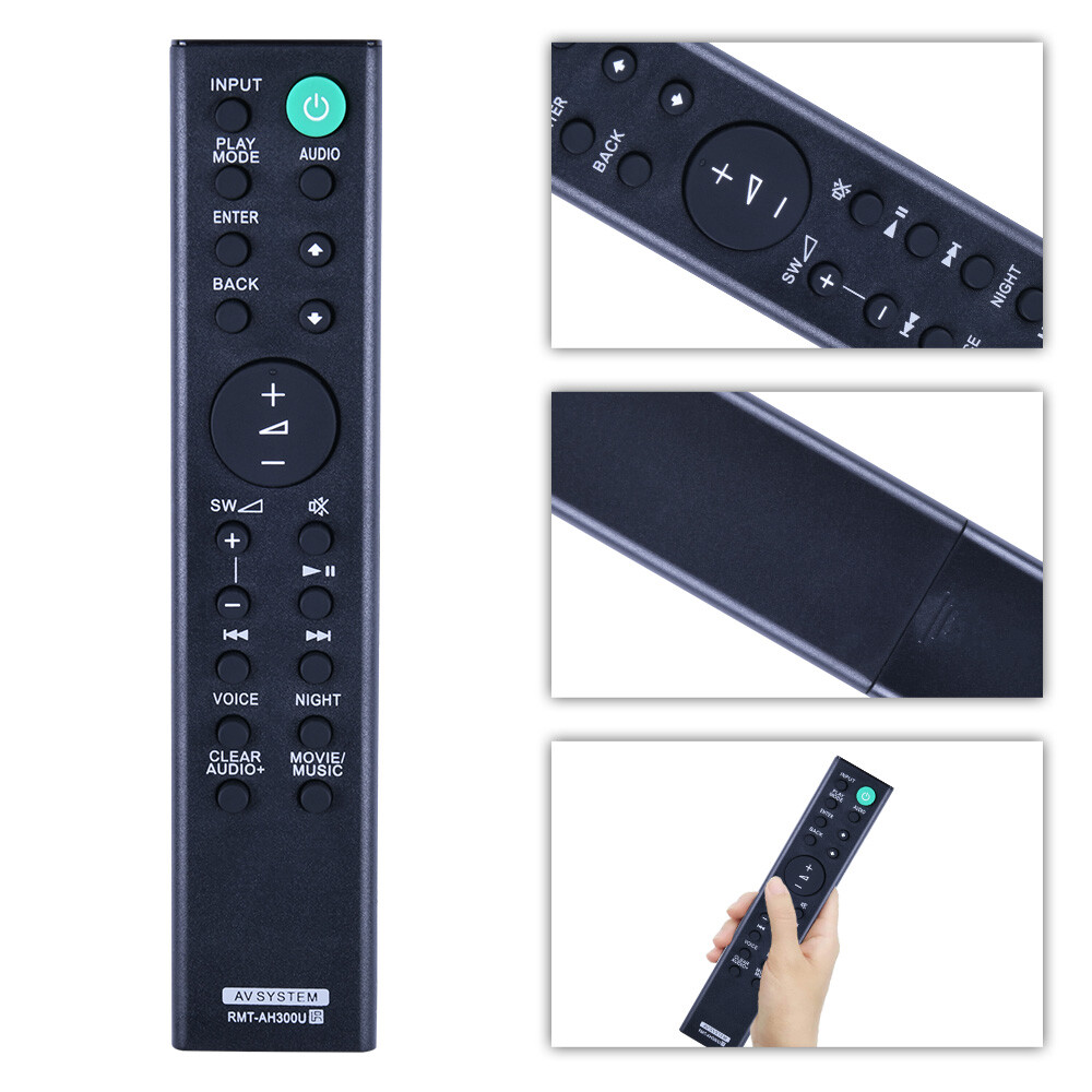 New RMT-AH300U Remote Control For Sony Sound Bar HT-CT290 HT-CT291 ...