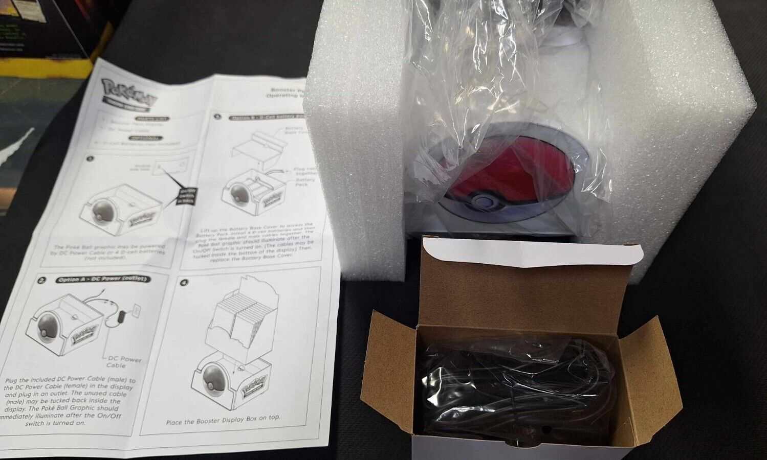 Pokémon Light Up Countertop Booster Box Display Promo Illuminated ...