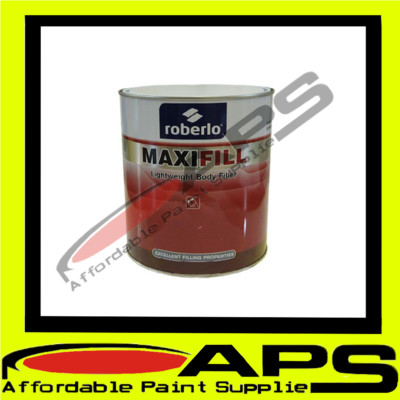 Roberlo Maxifill Plus Body Filler 4L with Hardener (Bodyfiller) | eBay ...