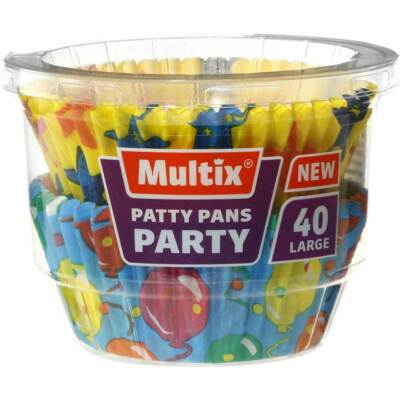 New Multix x 1 Party Patty Pans Pack of 40 Large | eBay