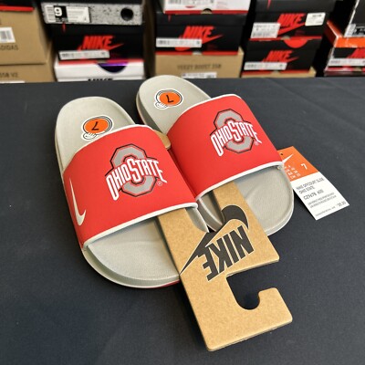 Brand NEW Nike Offcourt Slide Ohio State CZ9678-600 Size 7 Buckeyes OSU ...