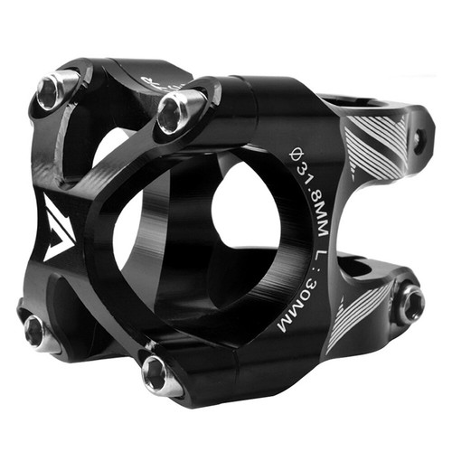 31.8mm Mountain Bike Handlebar Riser Stem CNC 0 Degree Short Stems ...