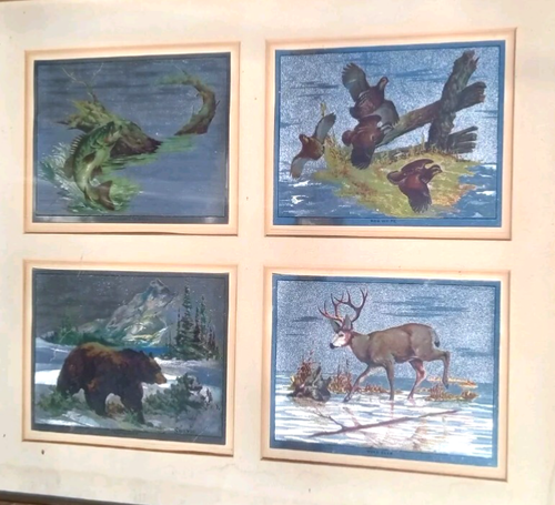 Sportsman's Portfolio The Trophy Room Fred Sweney 4 Color-Etch Foil ...