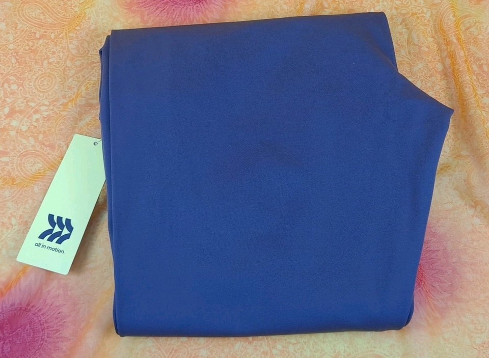 All In Motion Dynamic Flex High Rise Full Length Yoga Leggings Dark ...