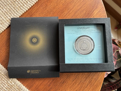 2023 2 oz Antique Niue .999 Silver Calypso Coin High Relief Colored OGP ...