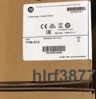1 PCS Sealed AB 1756-A13 Series /C ControlLogix 13 Slot Chassis PLC# | eBay