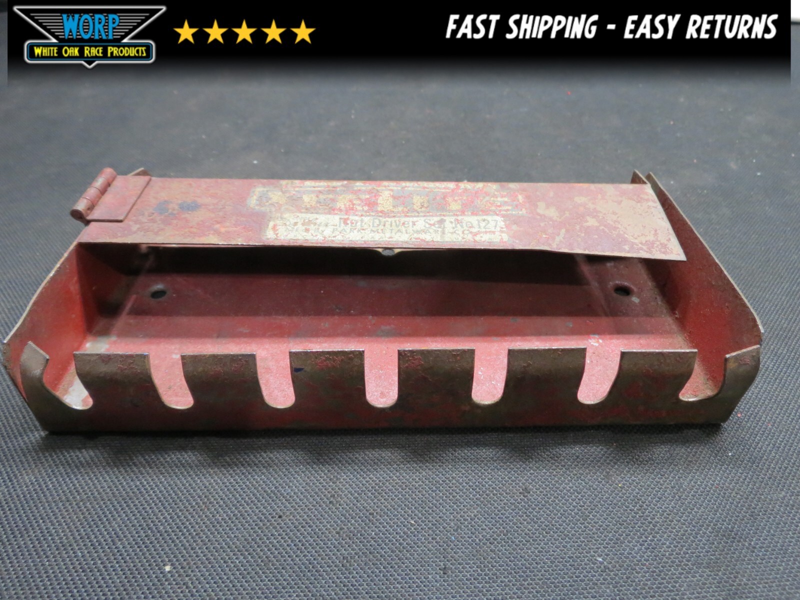 MADE IN USA VINTAGE XCELITE 127 METRIC NUTDRIVER MOUNT HANGER CASE | eBay