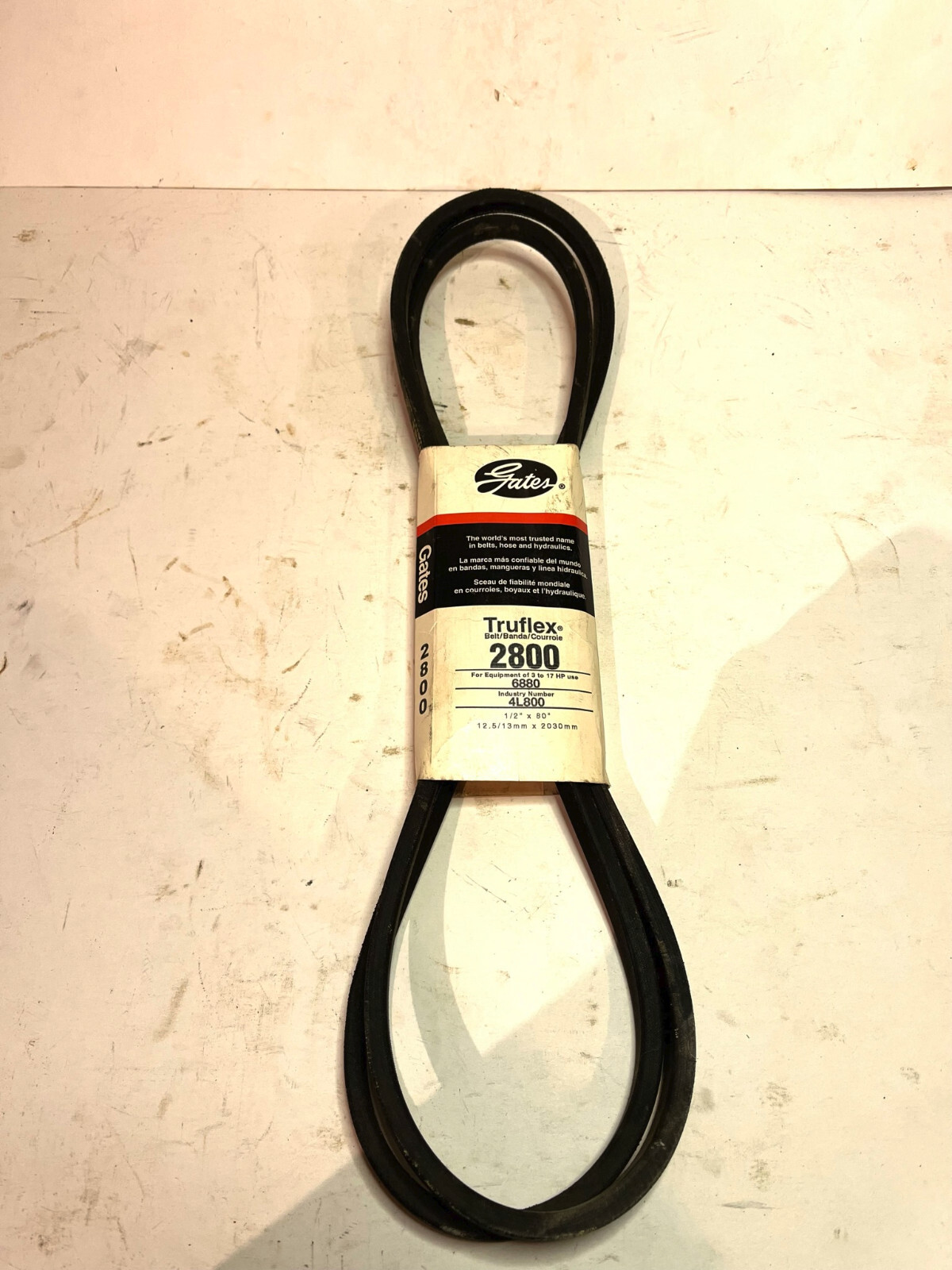 New Genuine Gates 2800 4L800 Truflex V-belt 8400-2800 | eBay