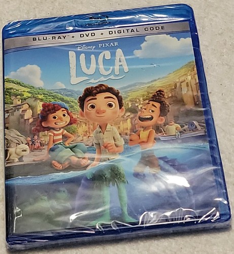Luca 2021 Disney Pixar Blu-Ray + DVD Digital Code New 786936892673| eBay