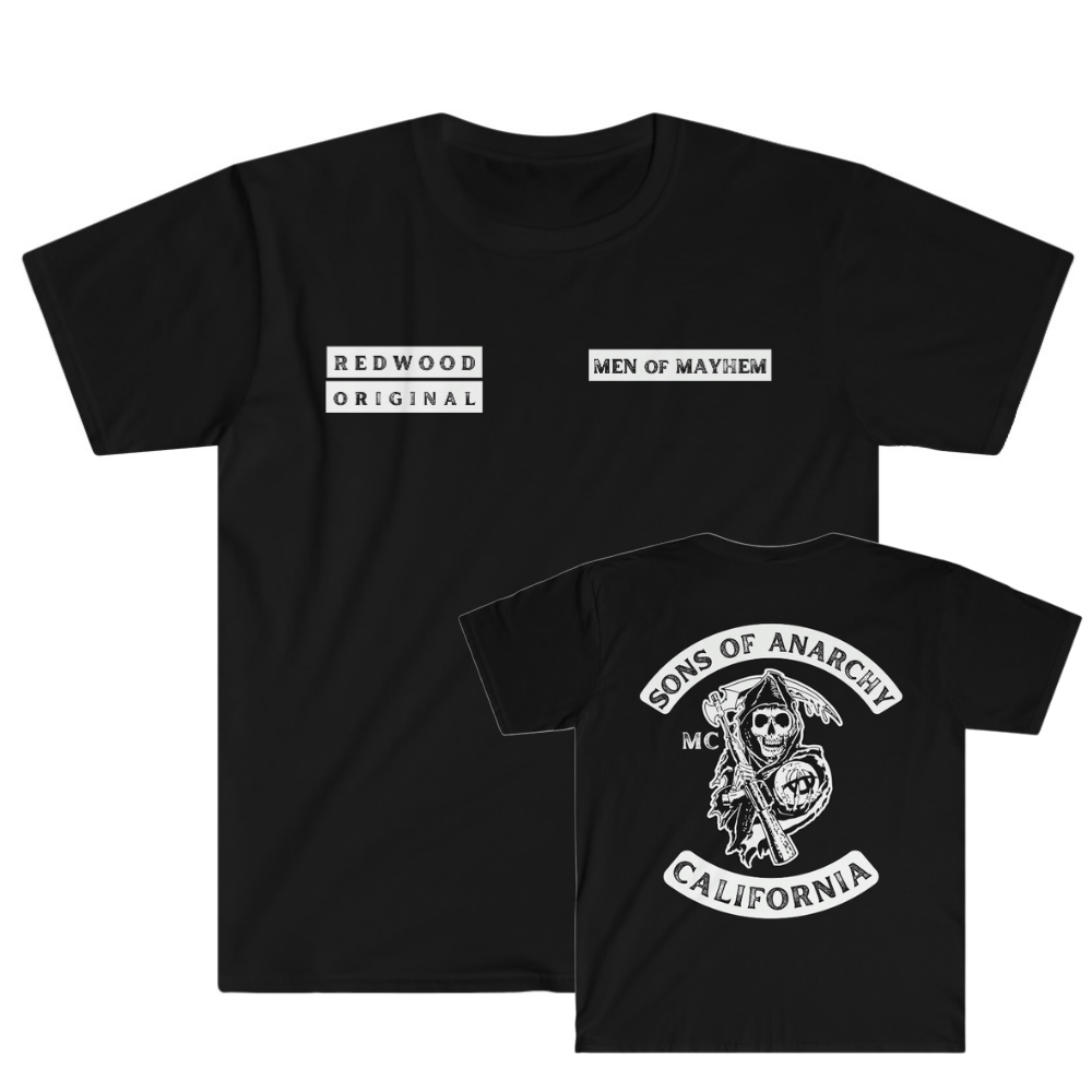 SONS OF ANARCHY (SOA) REAPER PATCH REDWOOD ORIGINAL MEN OF MAYHEM T ...