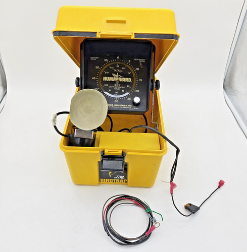 VTG Hummingbird Super Sixty Depth Sounder Tom Mann Birdtrap Fish Finder ...