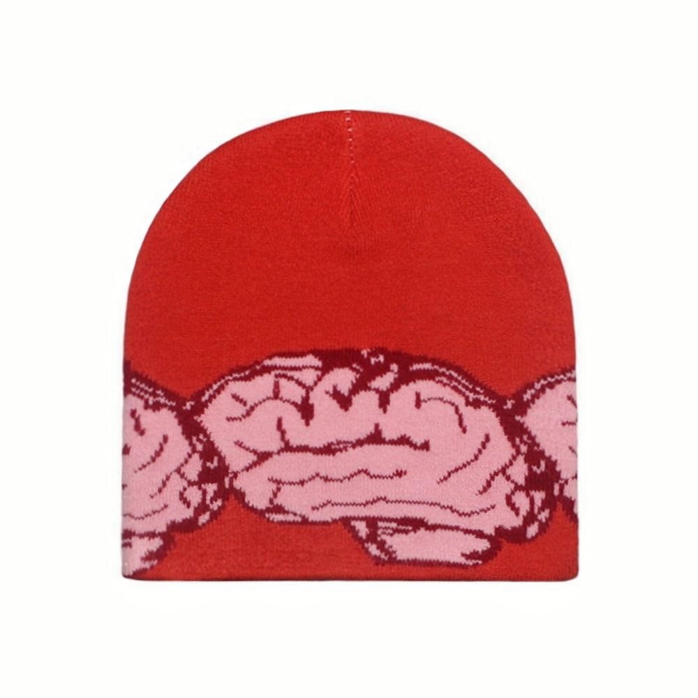 Ins Knitted Hats Y2k Slouchy Skull Cap Men Women Knit Beanie Cap | eBay