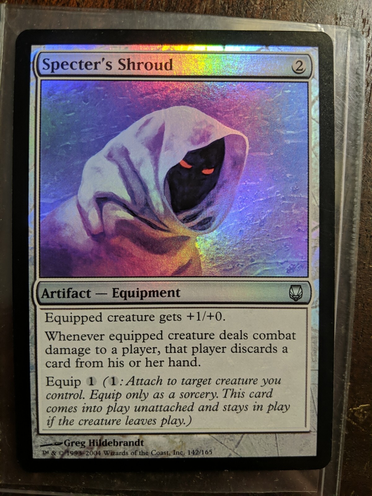 Specter's Shroud 2004 Darksteel FOIL Colorless Artifact MTG NM | eBay