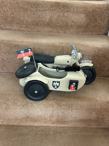Vintage Action Man Cherilea Custom Afrika Korps Motorbike & Sidecar | eBay