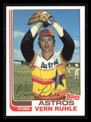 Vern Ruhle 1982 Topps #539 Houston Astros | eBay
