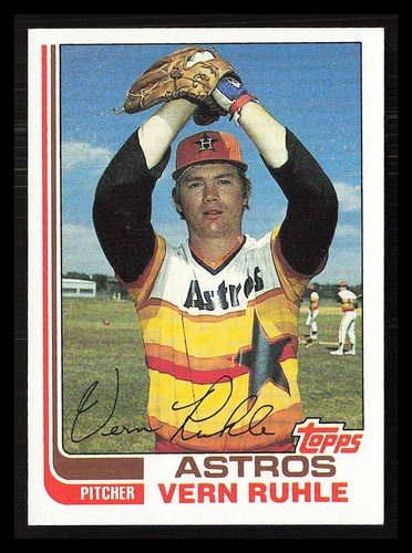 Vern Ruhle 1982 Topps #539 Houston Astros | eBay