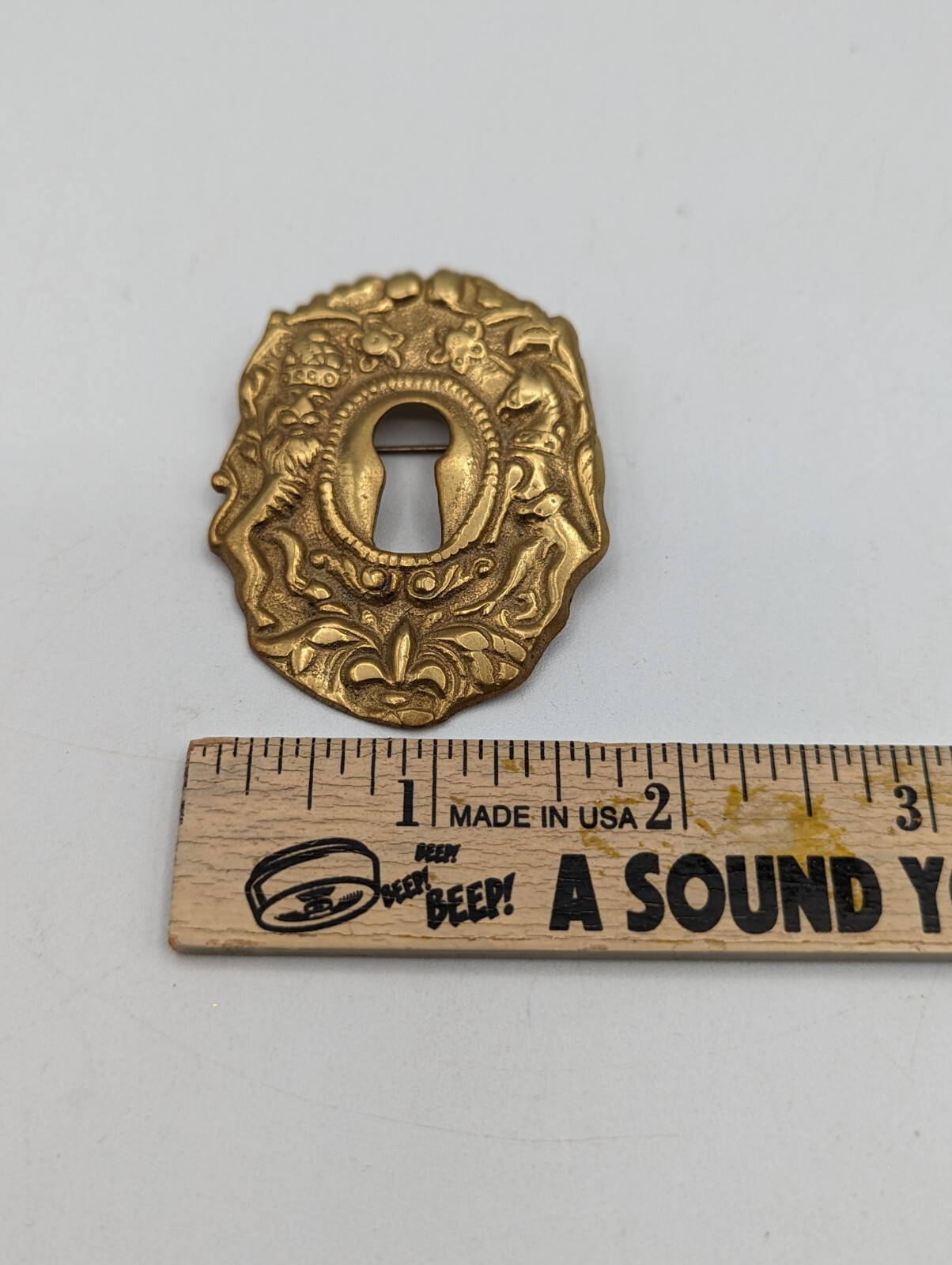 Max Rieg Colonial Williamsburg Brass Gold Tone Key Ho… - Gem