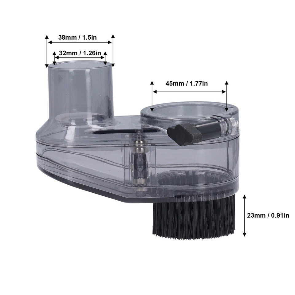 CNC Router Spindle Dust Shoe Boot Easy To Install 45mm CNC Router Dust ...