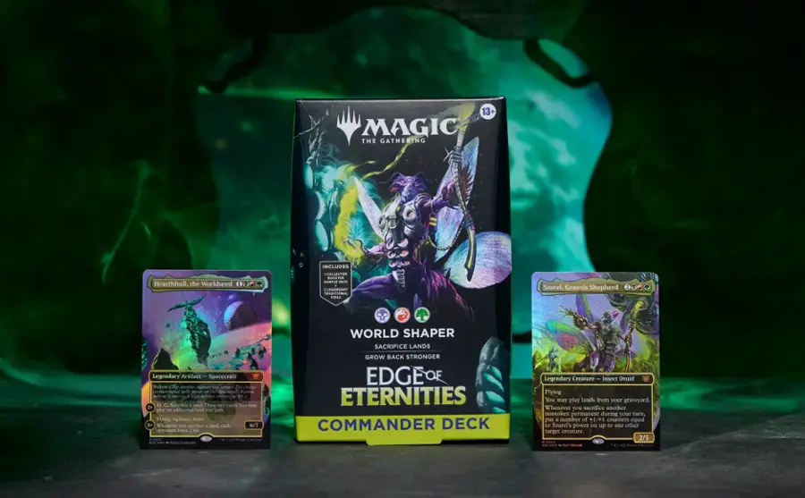 Magic: The Gathering Edge of Eternities Commander Deck - World Shaper ...