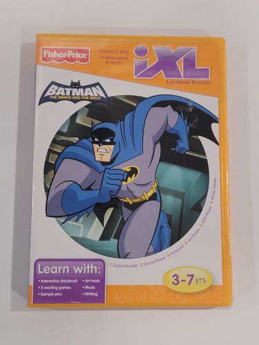 Fisher Price iXL Learning System Batman: Brave & The Bold Video Game 3 ...