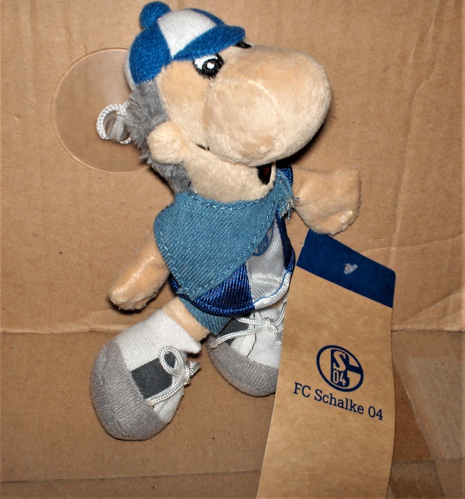 FC SCHALKE 04 Erwin Maskottchen Plüschfigur ca. 16 cm Neu,Lizenz ...