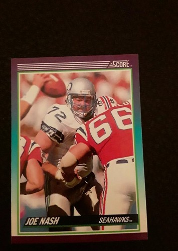 1990 Score Joe Nash football card #172. Seattle Seahawks. | eBay