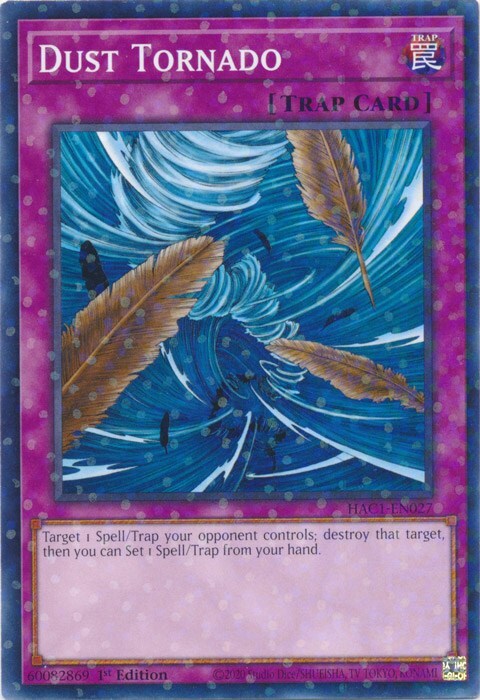 Dust Tornado (Duel Terminal) HAC1-EN027 Hidden Arsenal: Chapter 1 1st ...