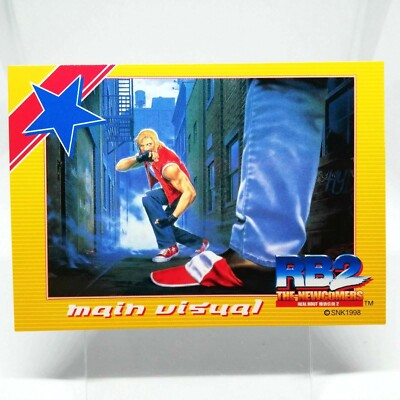 24 Main visual Real Bout Fatal Fury 2 SNK Card ROUND2 JAPAN trading ...