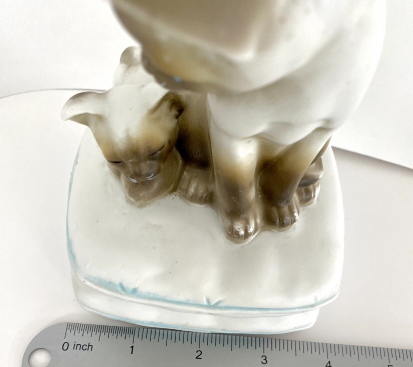 Vintage 1982 Mann Music Box Siamese Cat Kitten Plays -You Light Up My ...