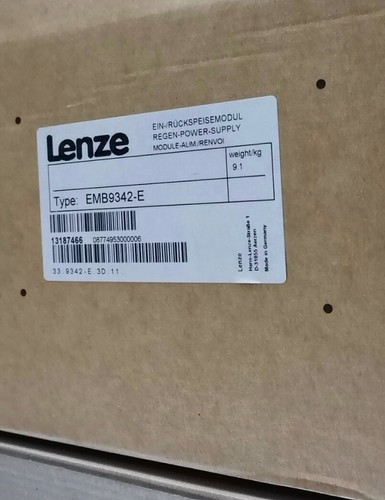 New Sealed LENZE EMB9342-E INVERTER Free Shipping | eBay