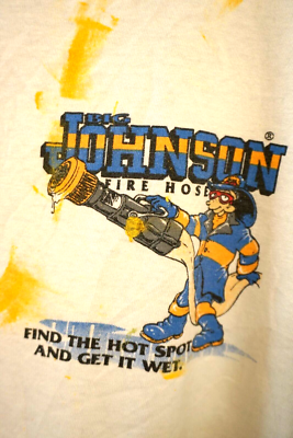 Big Johnson Firefighter T Shirts