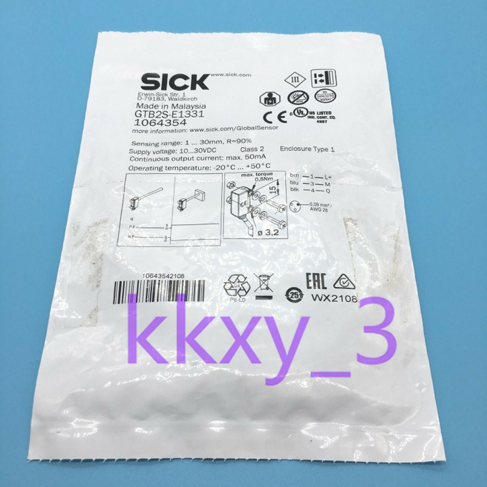 1 PCS NEW IN BOX SICK photoelectric switch GTB2S-E1331 | eBay