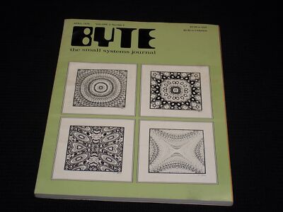 1978 APRIL BYTE MAGAZINE - SMALL SYSTEMS JOURNAL COVER - L 13877 | eBay