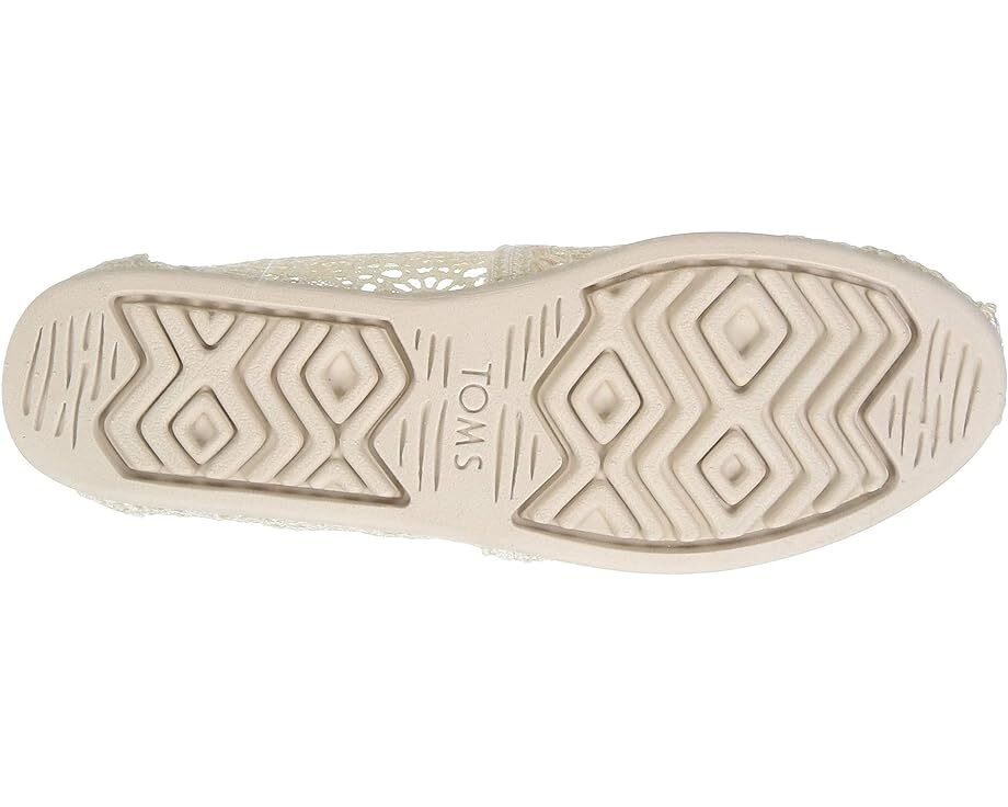 TOMS Women's Alpargata Moroccan Crochet Slip-On Shoes with Ortholite ...