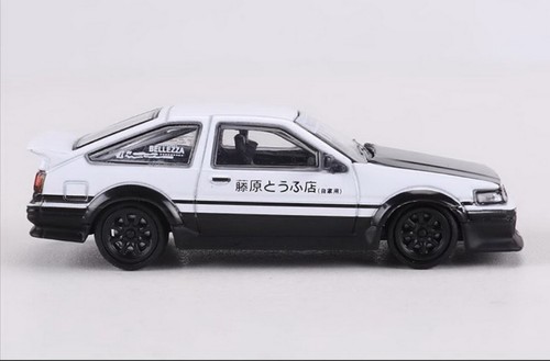 DCT 1/64 Scale Toyota AE86 RWB White/Black Diecast Car Model Toy Gift NIB | eBay