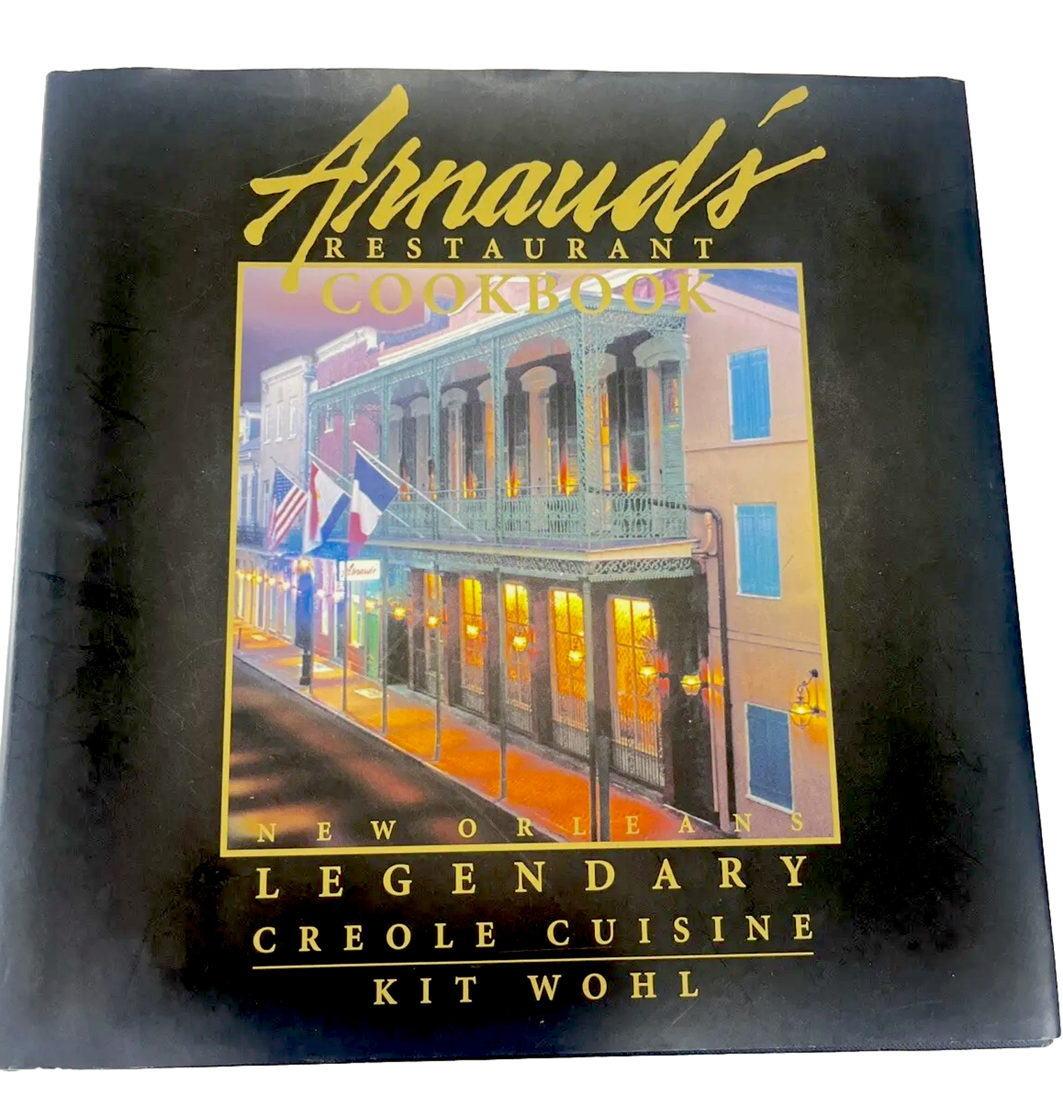 Arnaud's Restaurant Cookbook. Signed inscribed NOLA Creole Cuisine Kit ...