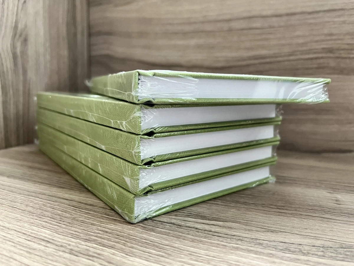 Green Ledger Book