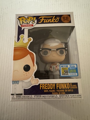Freddy Funko As Colonel Sanders KFC 2019 SDCC Fundays Exclusive Pop LE ...