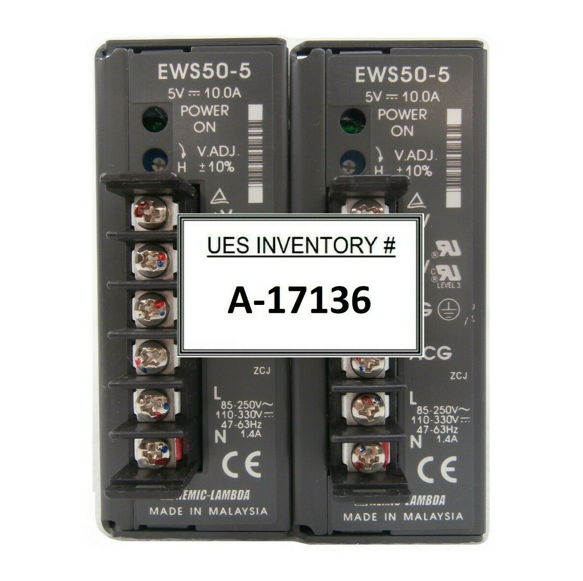 Nemic-Lambda EWS50-5 Power Supply Reseller Lot of 2 Nikon NSR-S204B Working | eBay