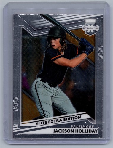 Jackson Holiday RC Rookie Card Elite Extra Edition #1 Orioles | eBay
