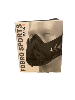 FDBRO Sports Mask III for Fitness Running Training, High Altitude Face ...