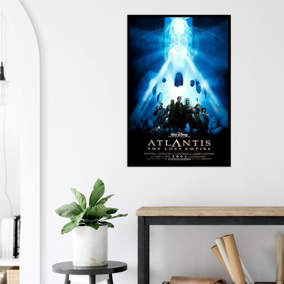 Atlantis the Lost Empire - 2001 - Disney Movie Poster - US Release ...